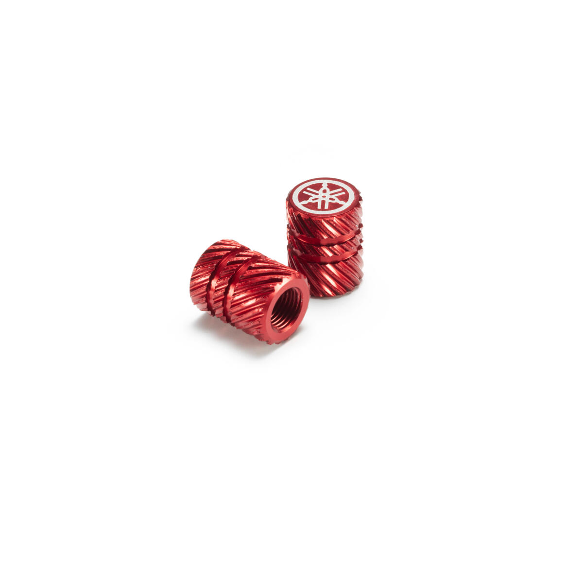 Aluminium Valve Cap Helical pattern - DRD Motorcycles
